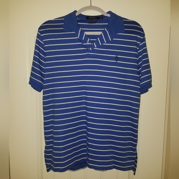 Polo Ralph Lauren | Shirts | Polo Ralph Lauren Striped Polo Shirt Pima ...